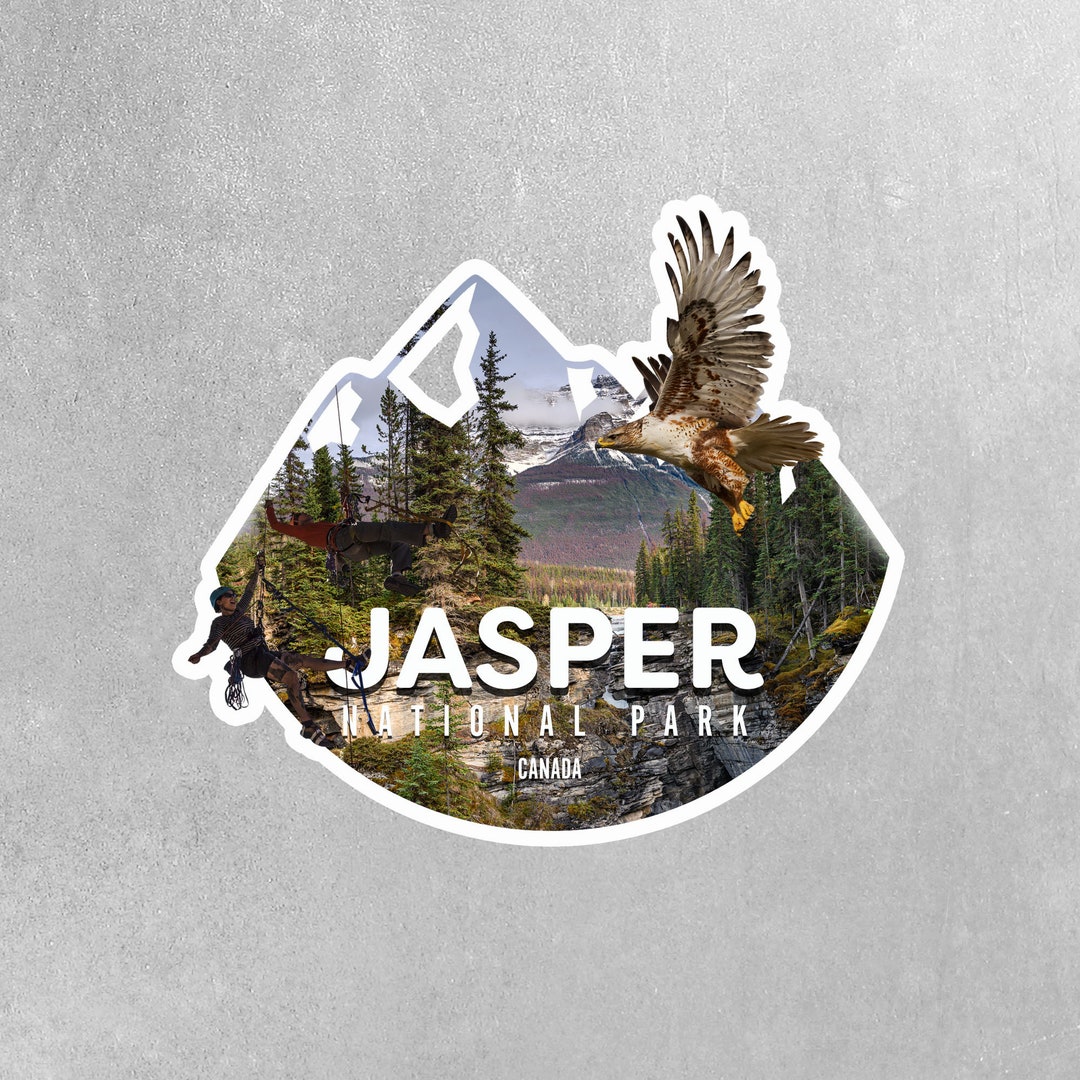 Jasper National Park Sticker | Jasper Canada Sticker - Etsy