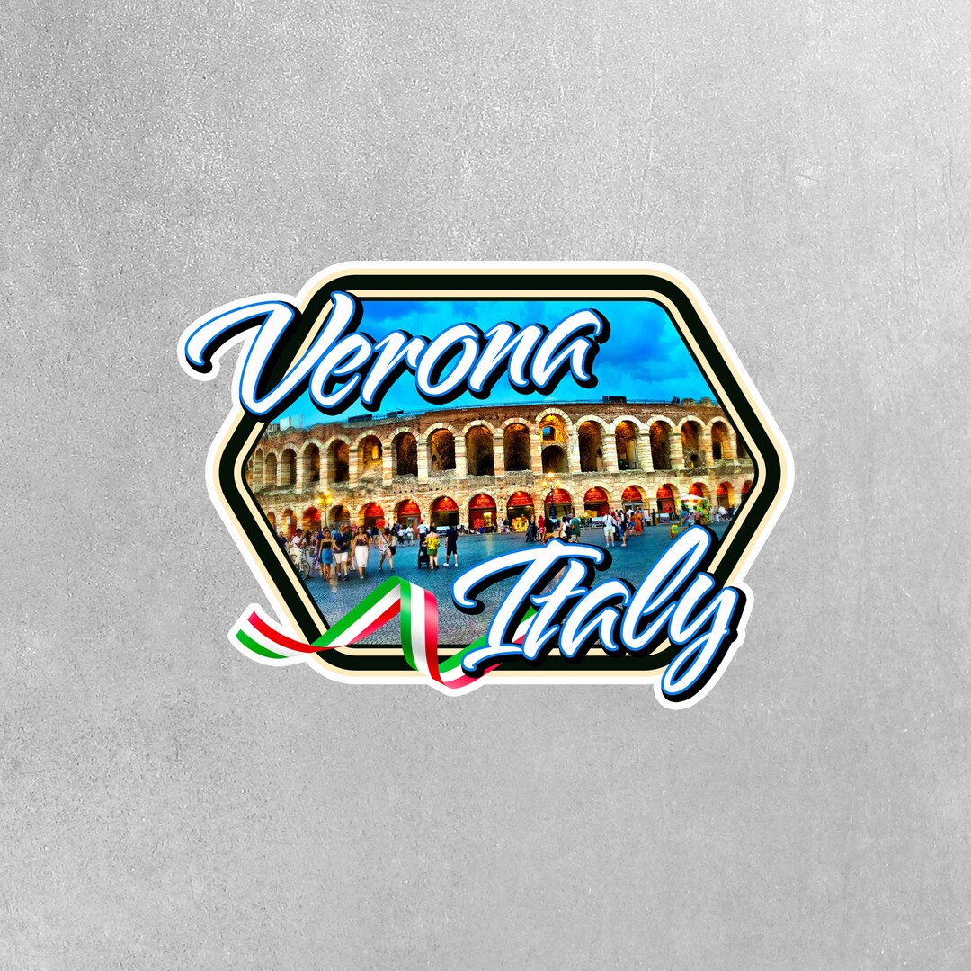 Verona Italy Sticker | Verona Sticker | Italy Sticker - Etsy