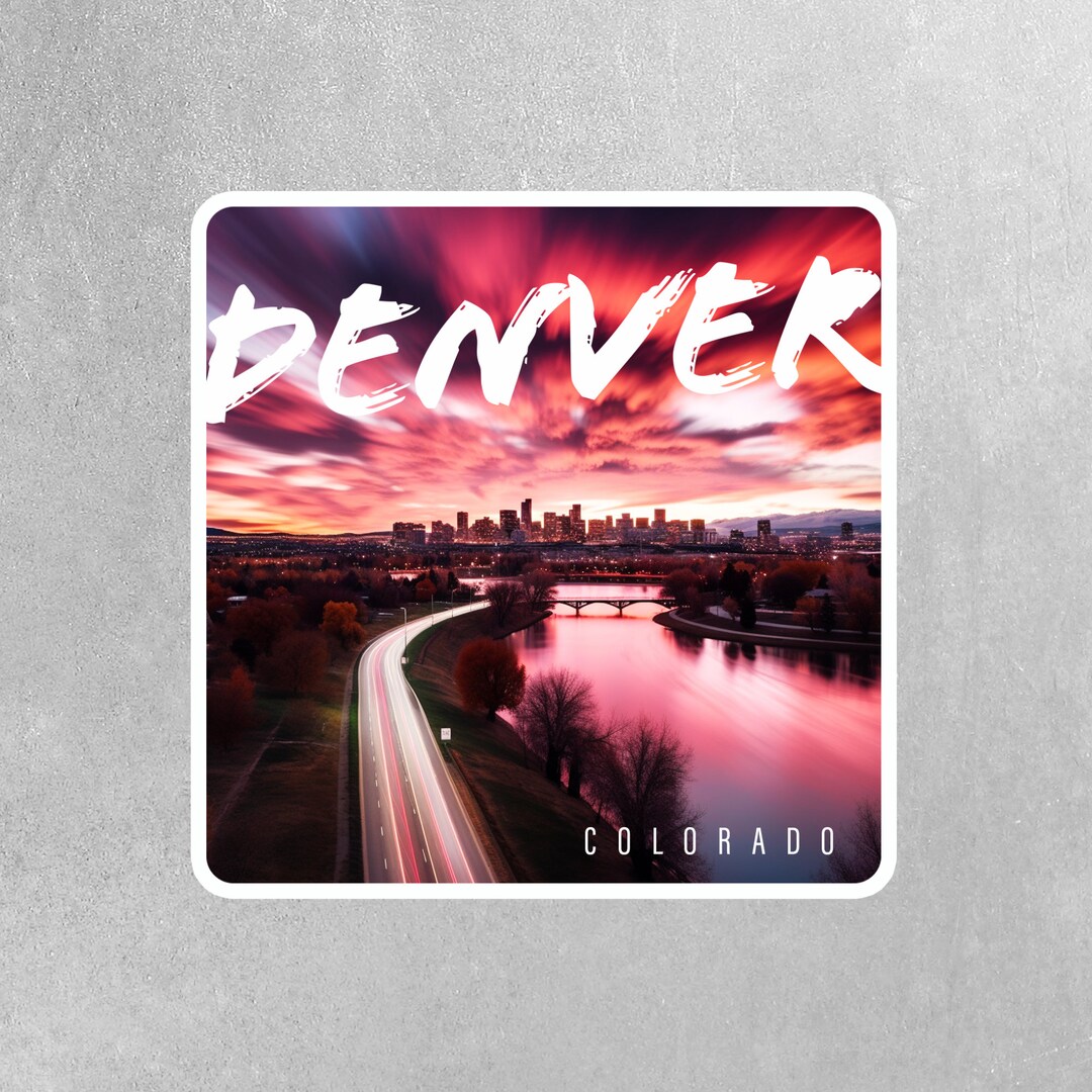 Denver Sticker | Denver Colorado Sticker | Denver Decal - Etsy
