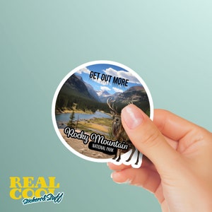 Rocky Mountain National Park | Rocky Mountain Park | RMNP Sticker - Etsy