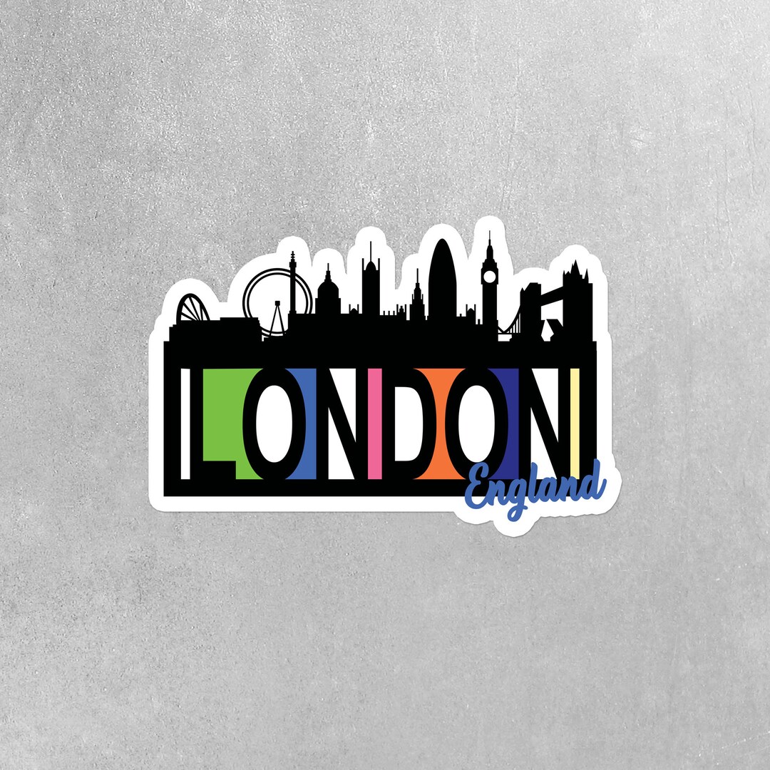 English Sticker, London Sticker, England Stickers, London England ...
