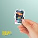 Antigua Sticker | Tropical Island Decor, Travel Souvenir, Waterproof ...