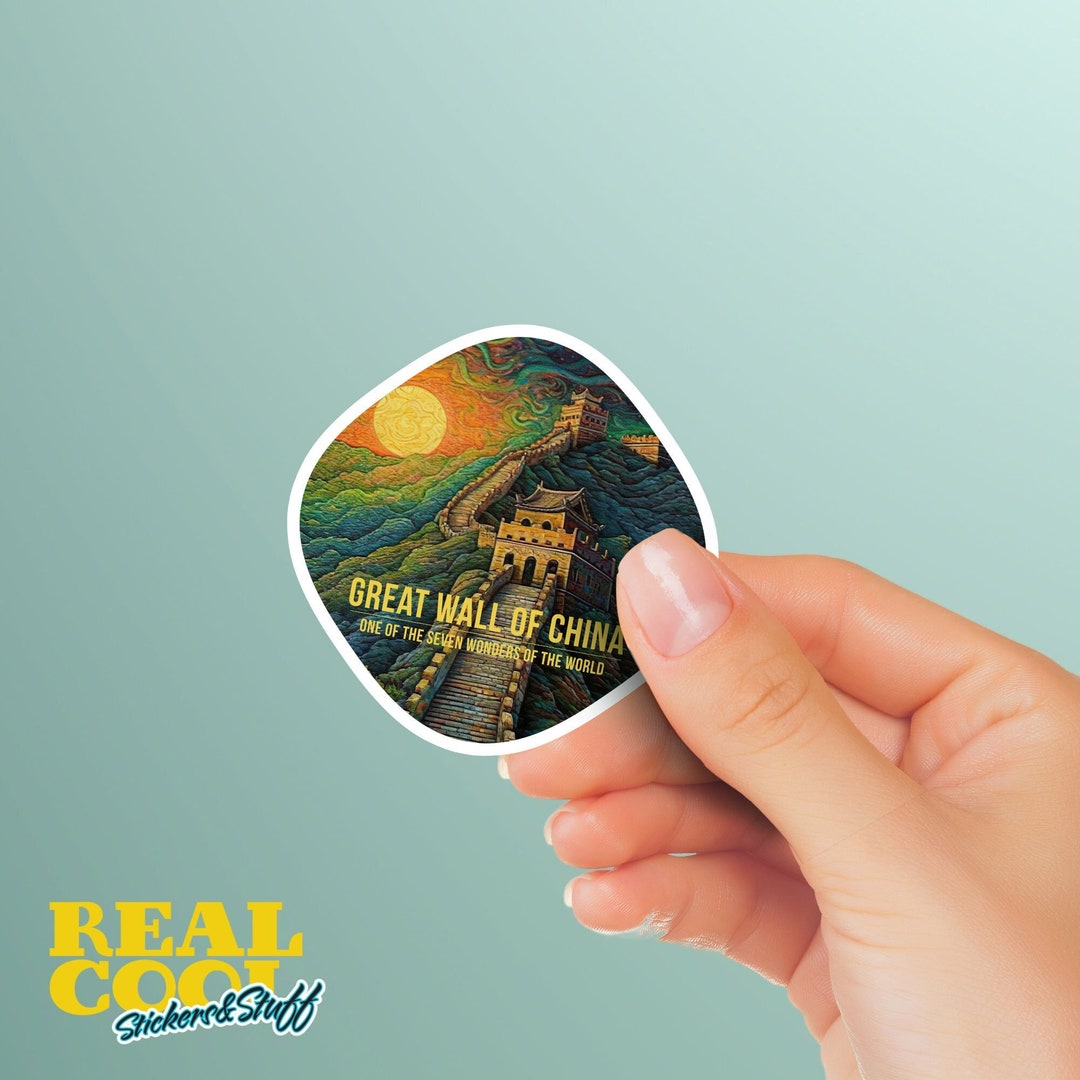 Great Wall of China Sticker China Decal China Sticker - Etsy