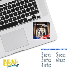 Lincoln Memorial Sticker | Washington DC Sticker | DC Stickers - Etsy