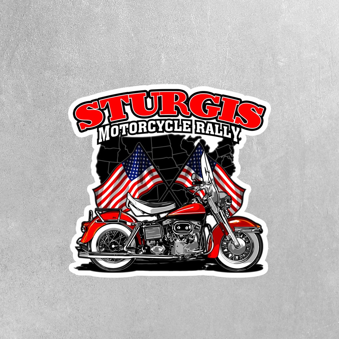 Motorcycle Sticker | Sturgis Sticker | Sturgis Motorcycle Rally Sticker ...