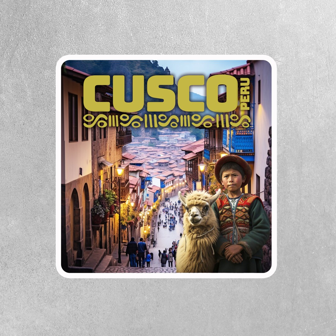 Cusco Sticker | Peru Stickers | Cusco Peru Decal - Etsy