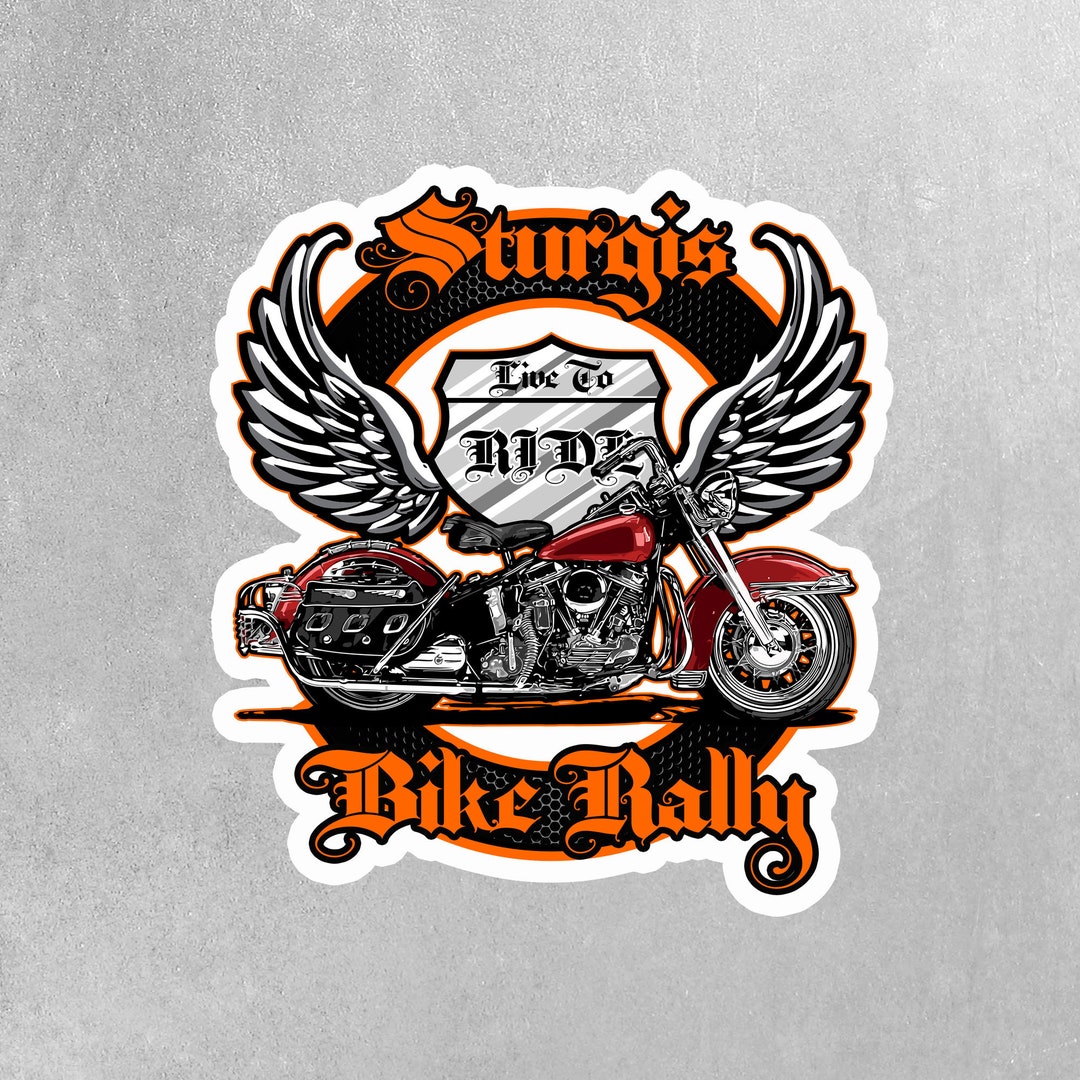 Motorcycle Sticker | Sturgis Sticker | Sturgis Motorcycle Rally Sticker ...