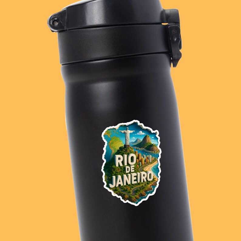 Rio De Janeiro Sticker - Rio De Janeiro Decal - Brazil Sticker - Etsy