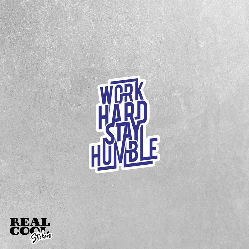 Stay Humble Decal - Etsy