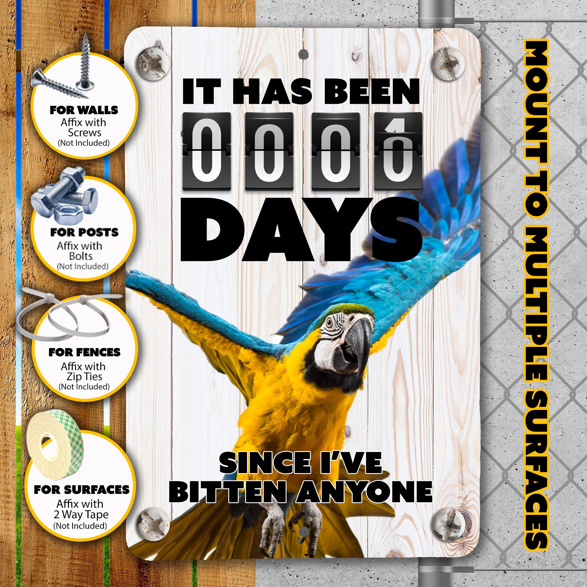 Flying Macaw Sign Macaw Parrot Sign - Etsy