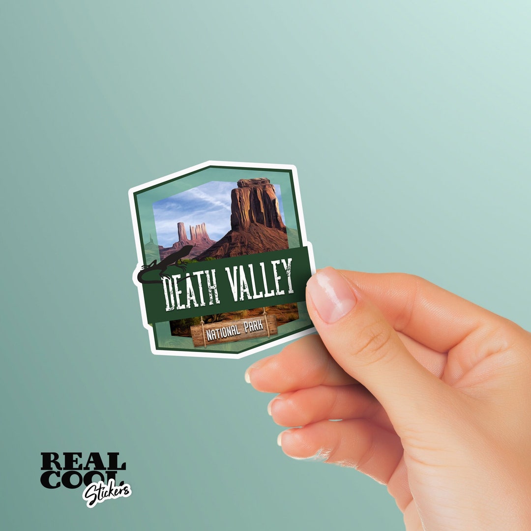 Death Valley National Park Sticker, Death Valley Sticker Travel ...