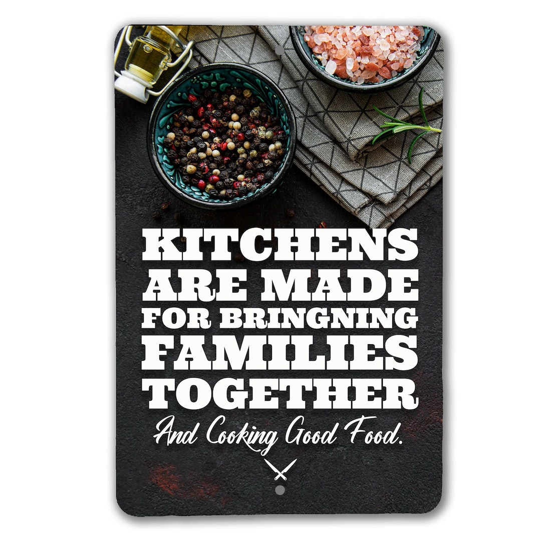 Kitchen Sign Funny Cooking Sign Family Cooking Signs - Etsy