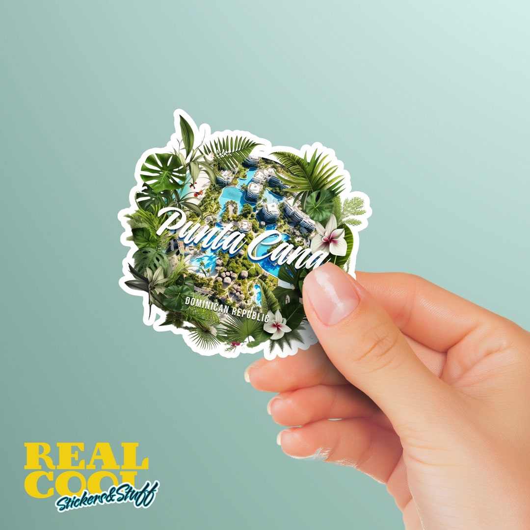 Punta Cana Sticker Dominican Republic Sticker - Etsy