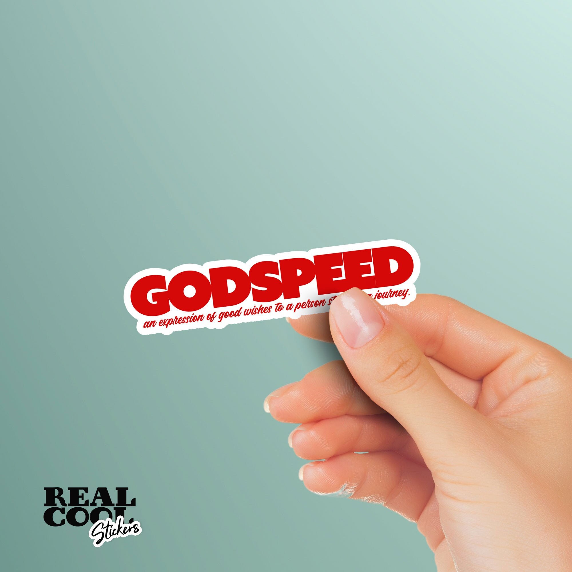 Godspeed Sticker Religious Stickers Christian Stickers - Etsy UK