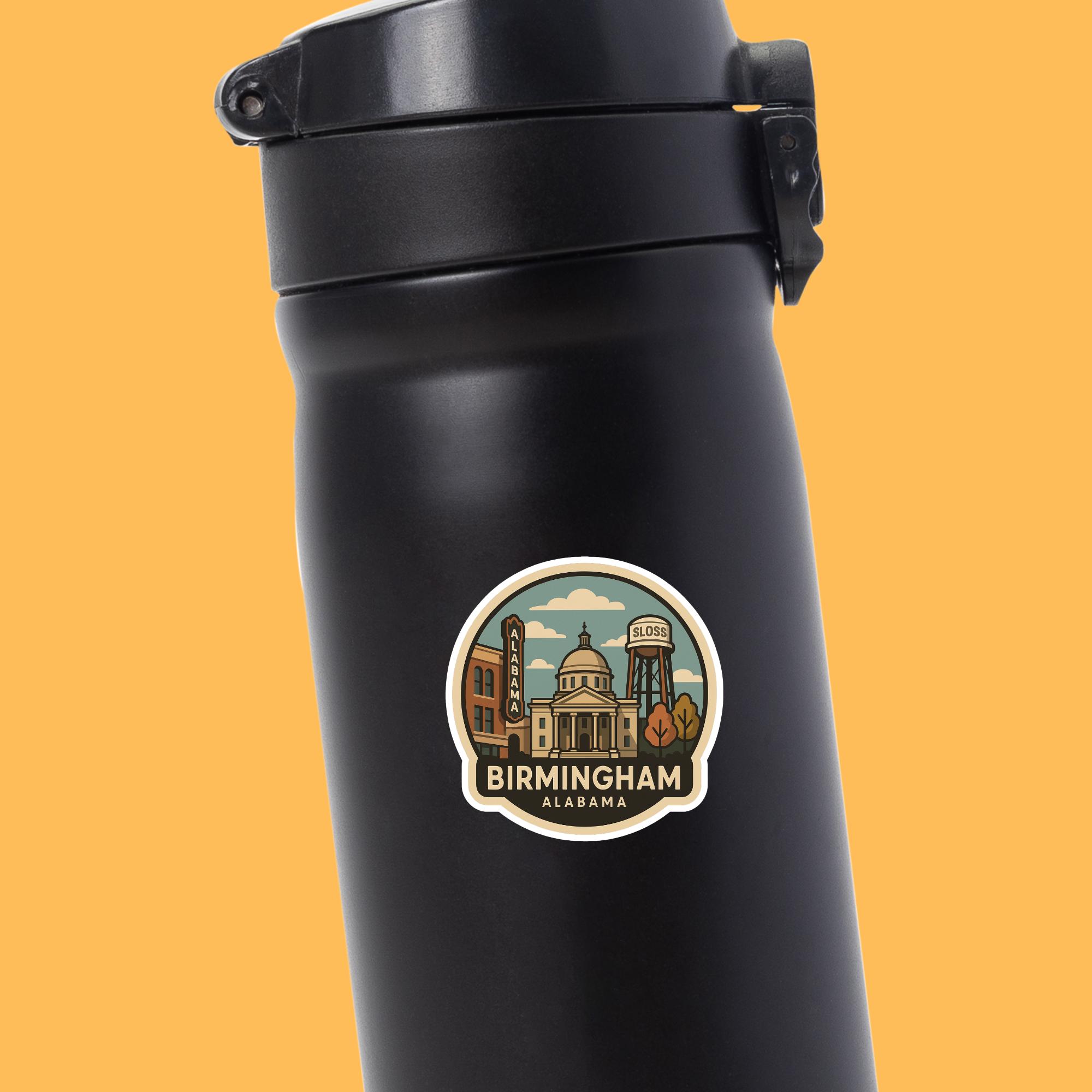 Birmingham Sticker | Birmingham Alabama Travel Decal | Birmingham ...