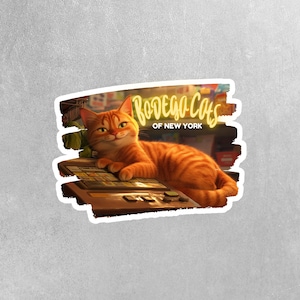Bodega Cat Sticker - New York Bodega Cat Sticker - Etsy
