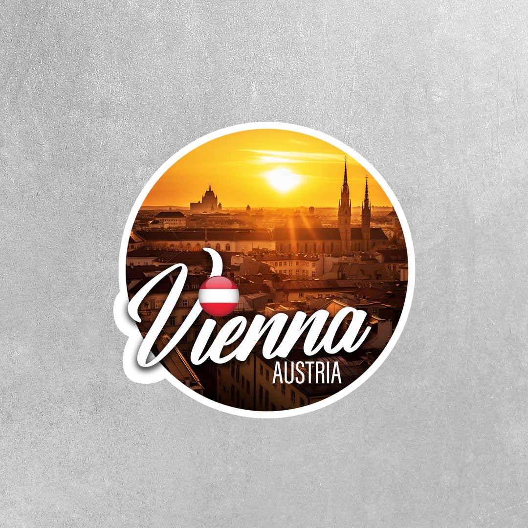 Vienna Austria Sticker | Vienna Decal - Etsy