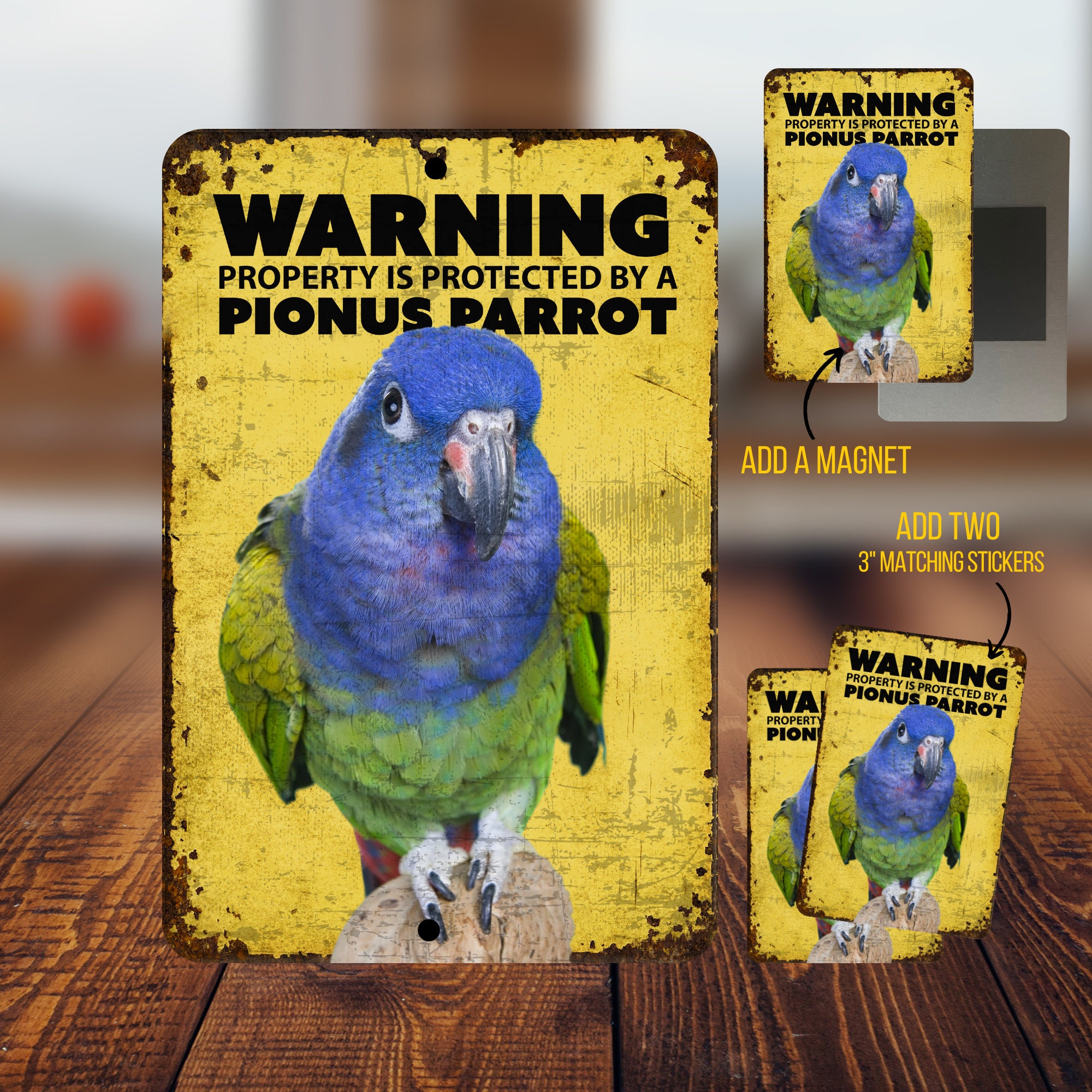 Paranoid Parrot Template