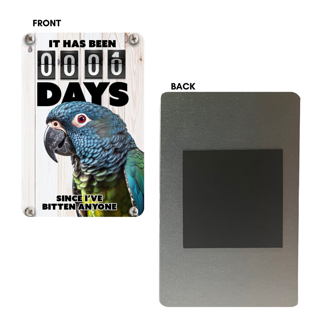 Pionus Parrot Refrigerator Magnet | Pionus Parrot Magnet - Etsy