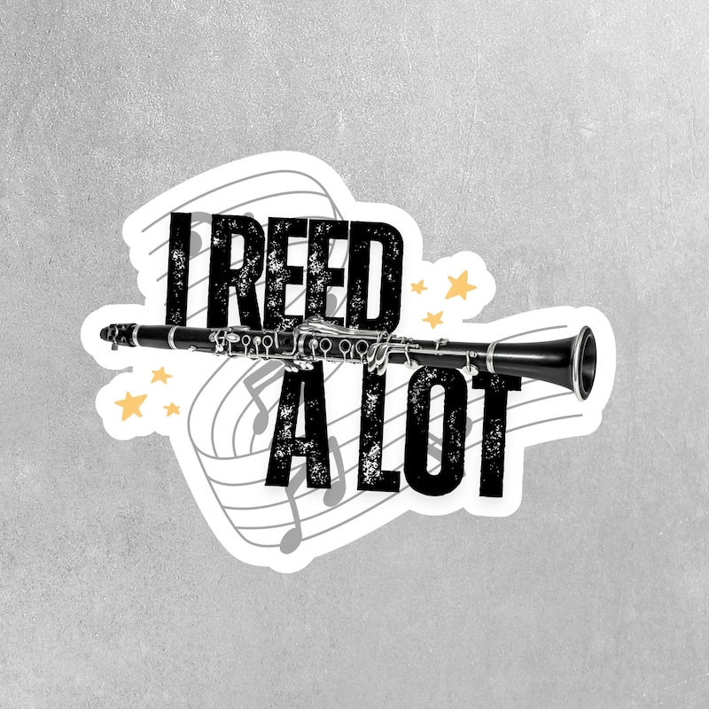 Clarinet Decal - Etsy