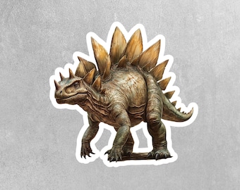Stegosaurus Dinosaur Sticker - Etsy
