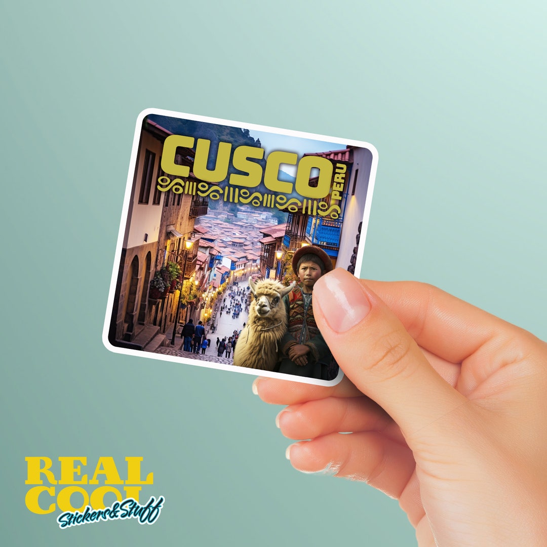 Cusco Sticker Peru Stickers Cusco Peru Decal - Etsy