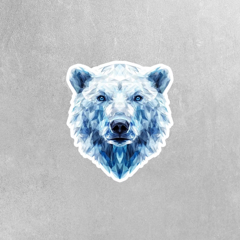 Polar Bear Decals - Etsy