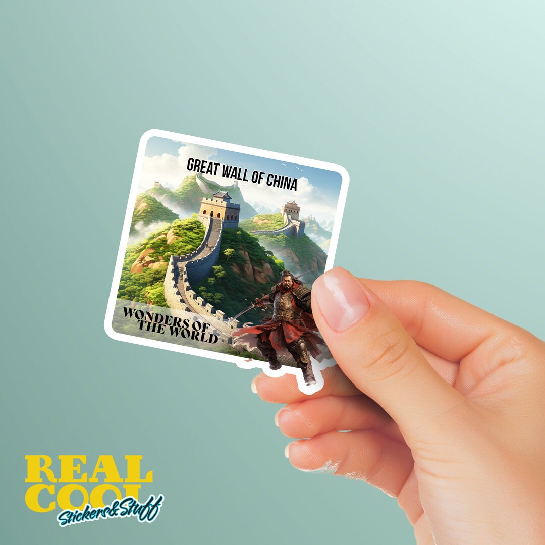 Great Wall of China Sticker China Decal China Sticker - Etsy