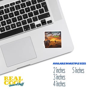 Tanzania Sticker - Africa Sticker - African Safari Sticker - Etsy