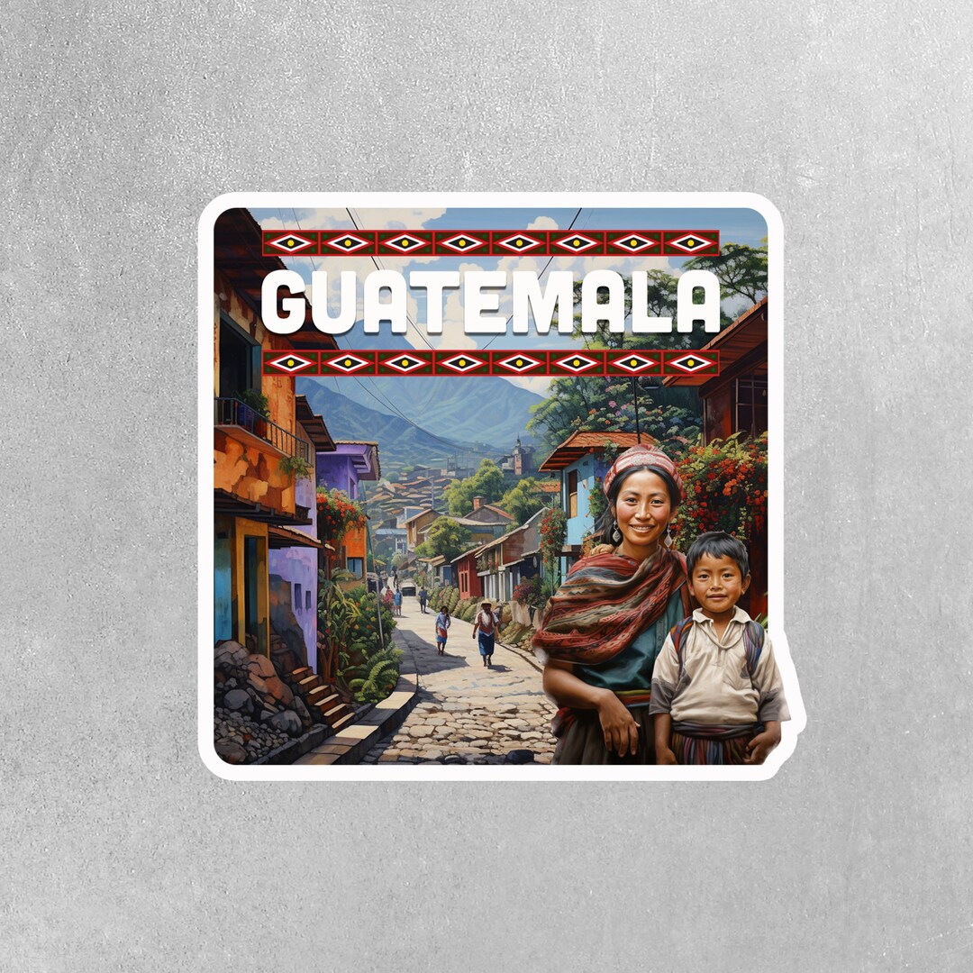 Guatemala Sticker | Guatemala Decals | Guatemala Stickers - Etsy