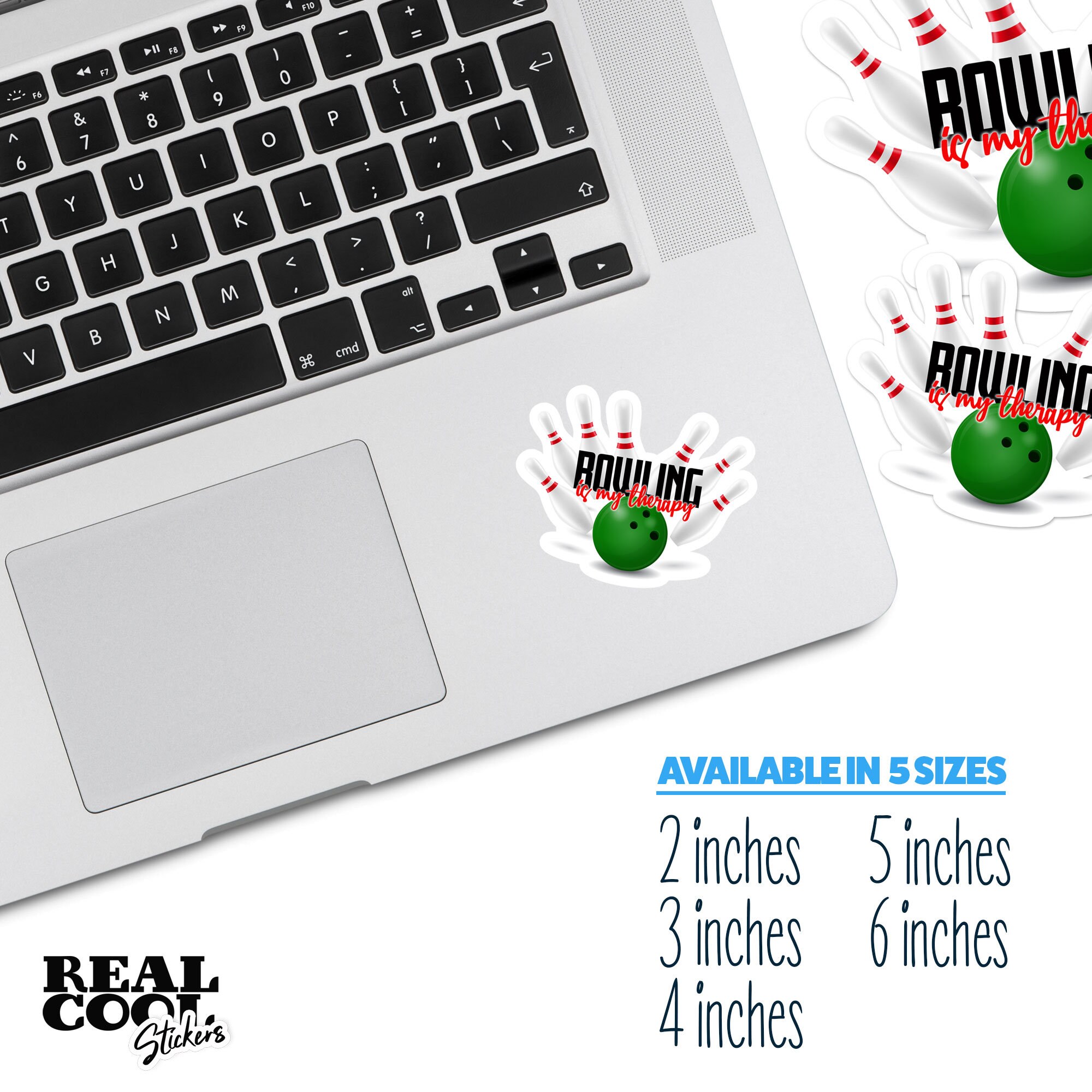 Bowling Is My Therapy Sticker Bowling Sticker Balling Ball | Etsy