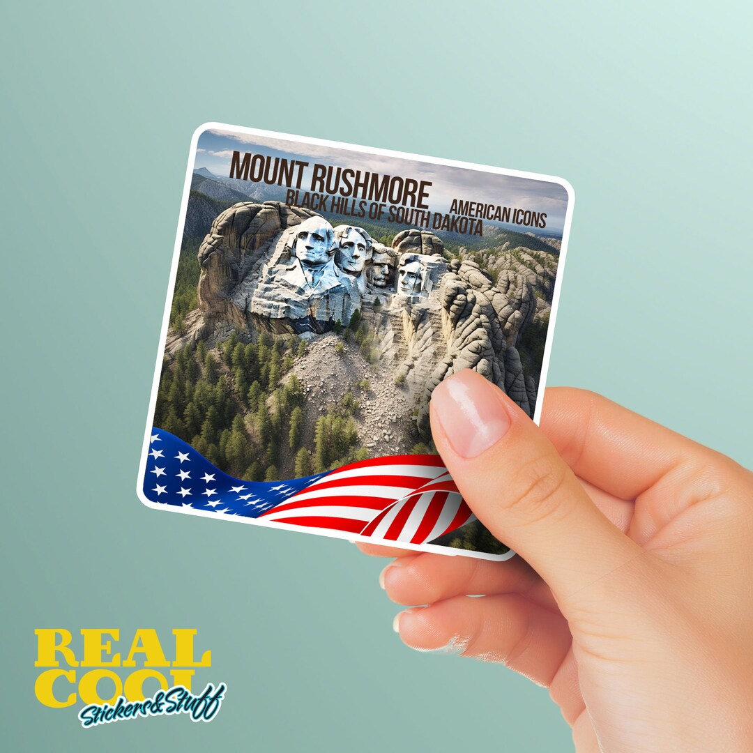 Mount Rushmore Sticker Mt Rushmore Decal - Etsy