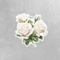 White Roses - Etsy
