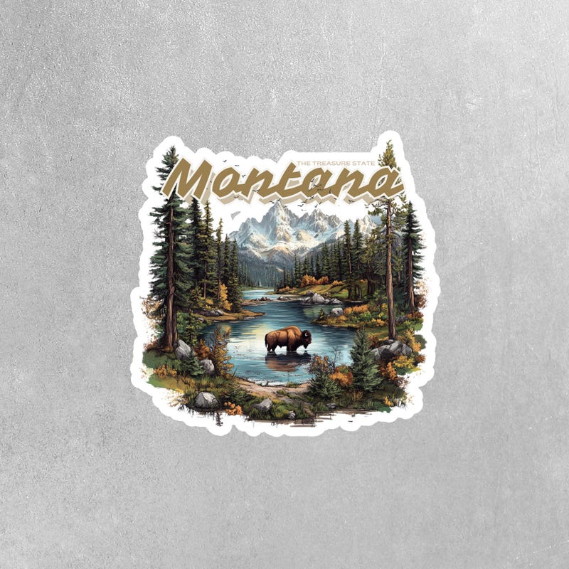 Montana Decal - Etsy