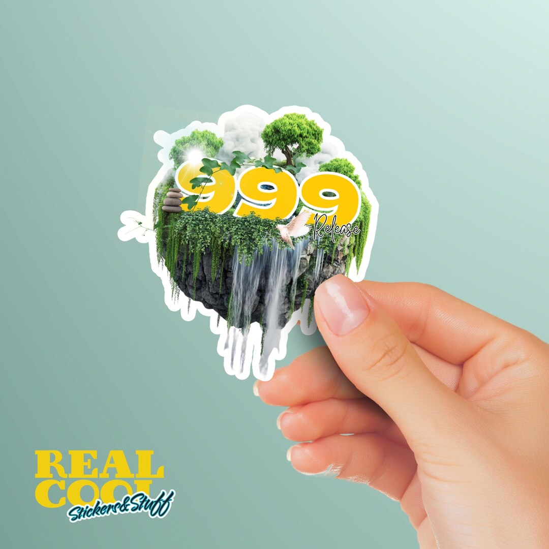 Angel Numbers Sticker 999 Aura Sticker Spiritual Decor Numerology Gift ...