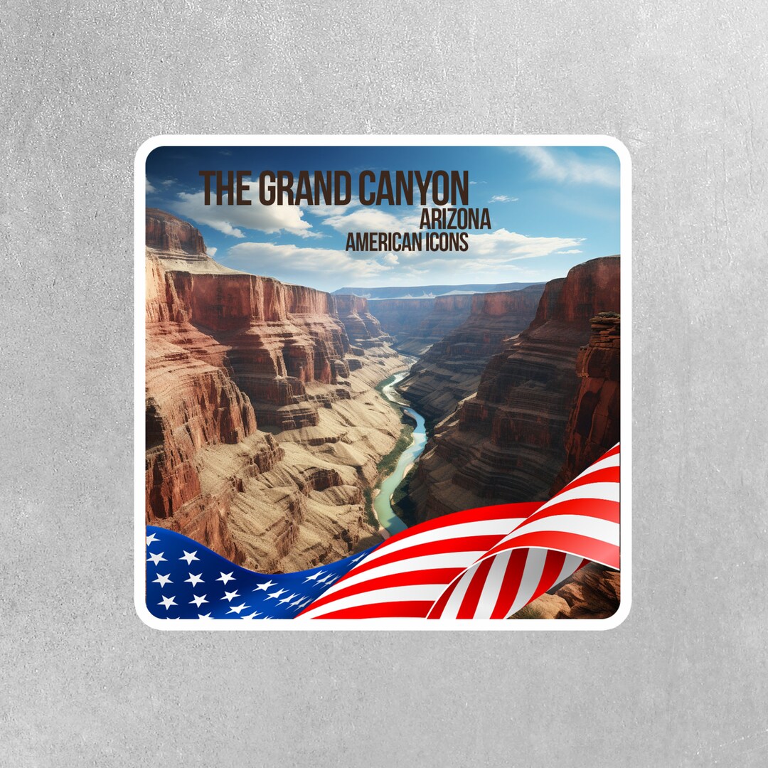 Grand Canyon Sticker | Grand Canyon Decal - Etsy