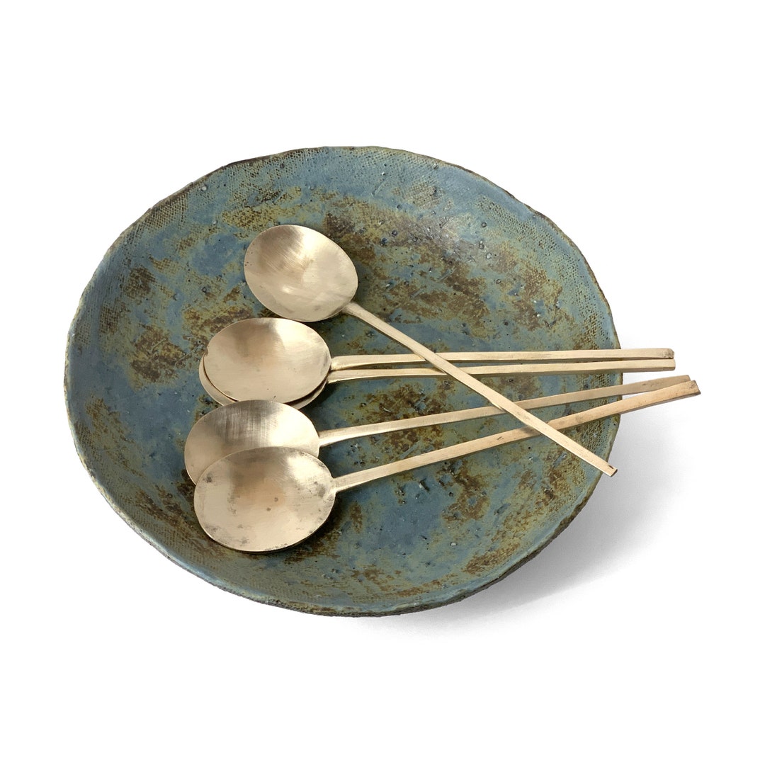 Handmade Korean Antique Bangjja Spoon Small Size - Etsy