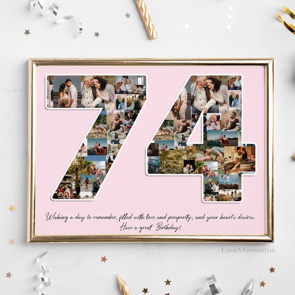 74 Year Old Birthday Card - Etsy