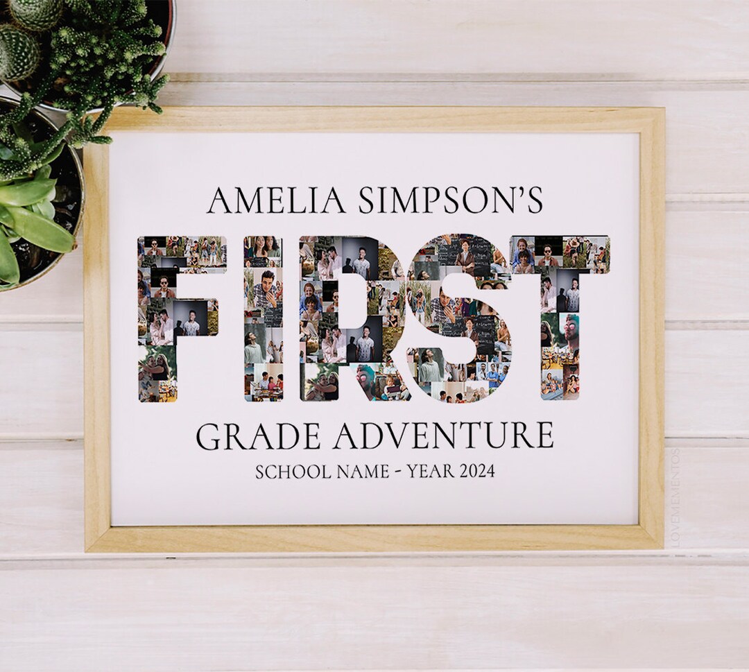 End of School Year, 1st Grade Graduation Gift for Daughter, First Grade ...