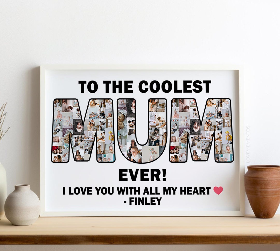 Best Mom Ever, Best Mum Ever, Mother's Day Gift From Daughter Son Kids ...