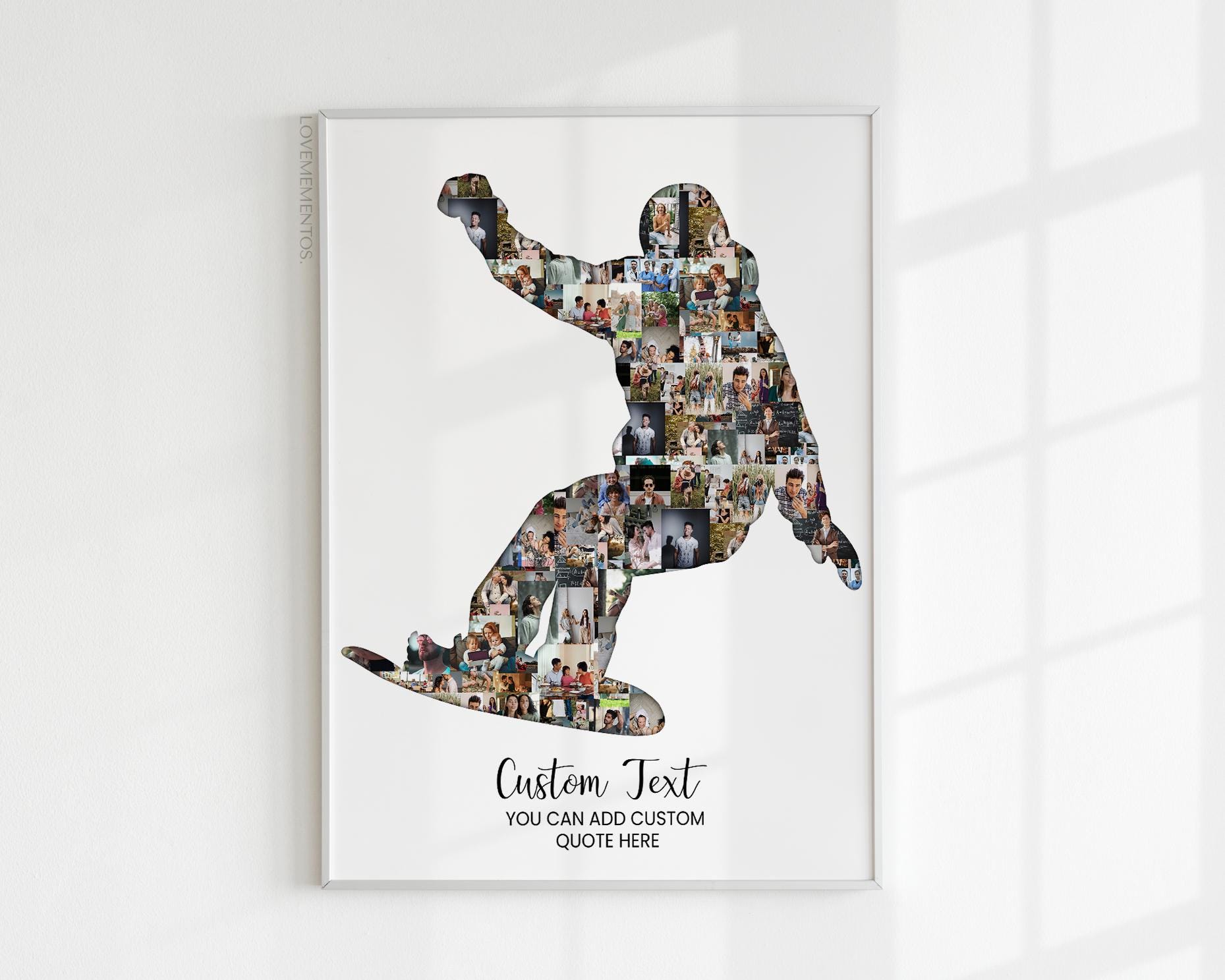 Snow Boarding Gifts, Snowboarder Gifts, Snowboarding Trip Photo, Snow ...