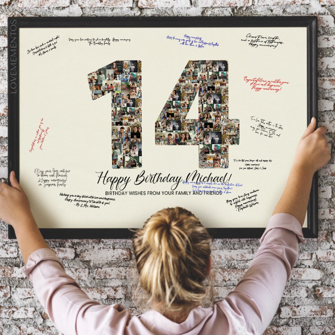 14th Birthday Decor, 14th Birthday Gift Boy Girl, 14th Birthday Guest ...