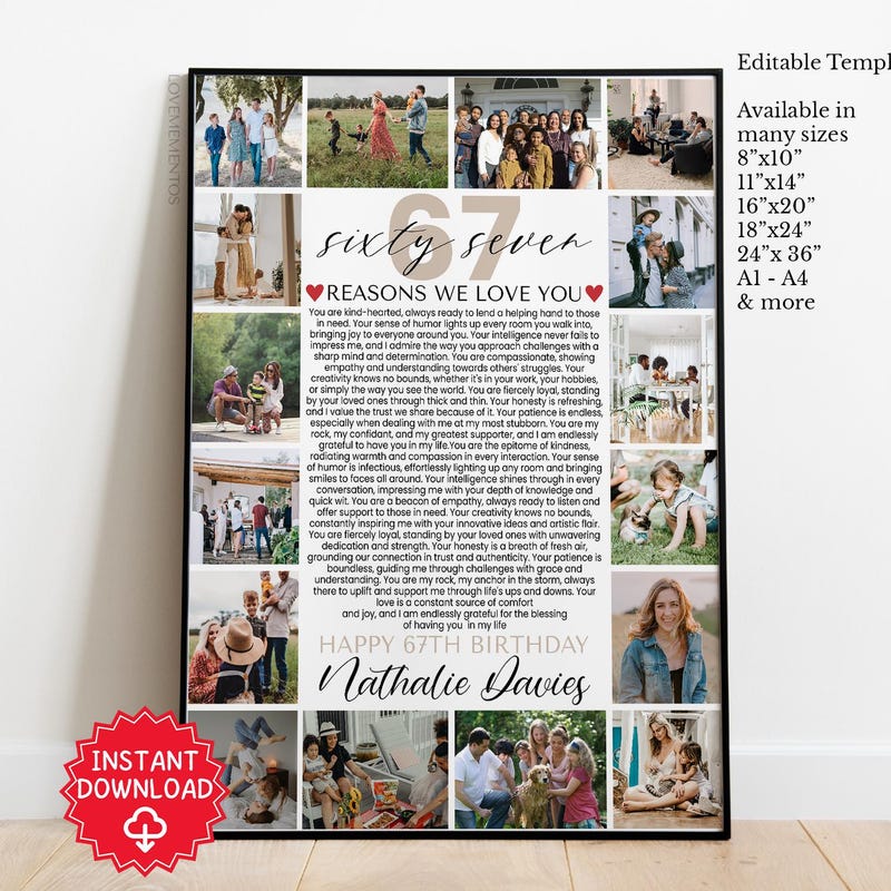 I Love 67 - Etsy
