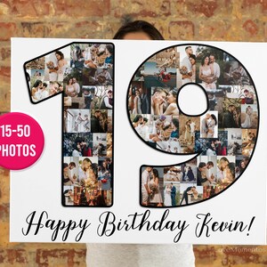 19th Birthday Gift for Her Him 19 Years Old Birthday - Etsy