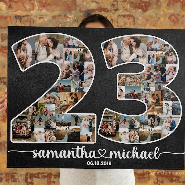 23 Anniversary Card - Etsy