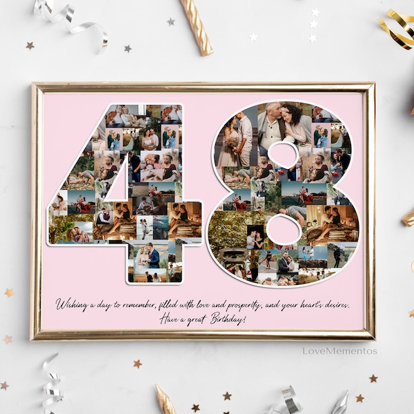 48 Birthday Invitation for Men - Etsy