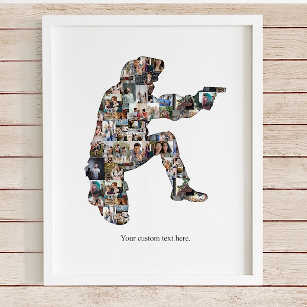 Retirement Photo Collage Police - Etsy