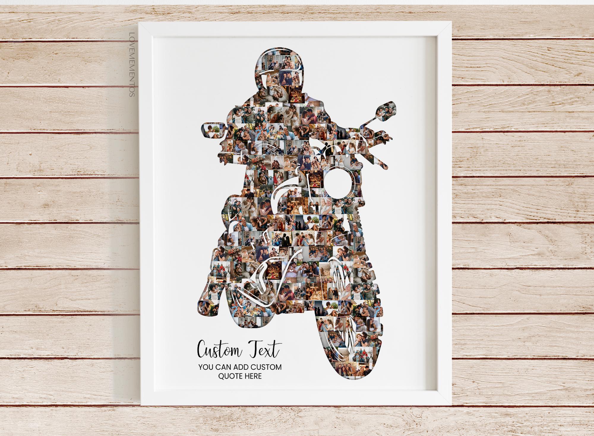 Motorbike Gifts, Motorcycle Gifts, Moto Wall Art Gift for Dad Son ...