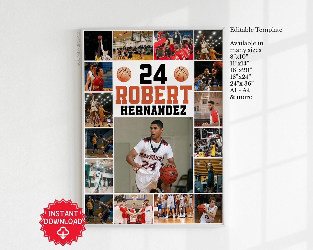 Basketball Senior Night Gift, Custom Basketball Player Gift, End of ...