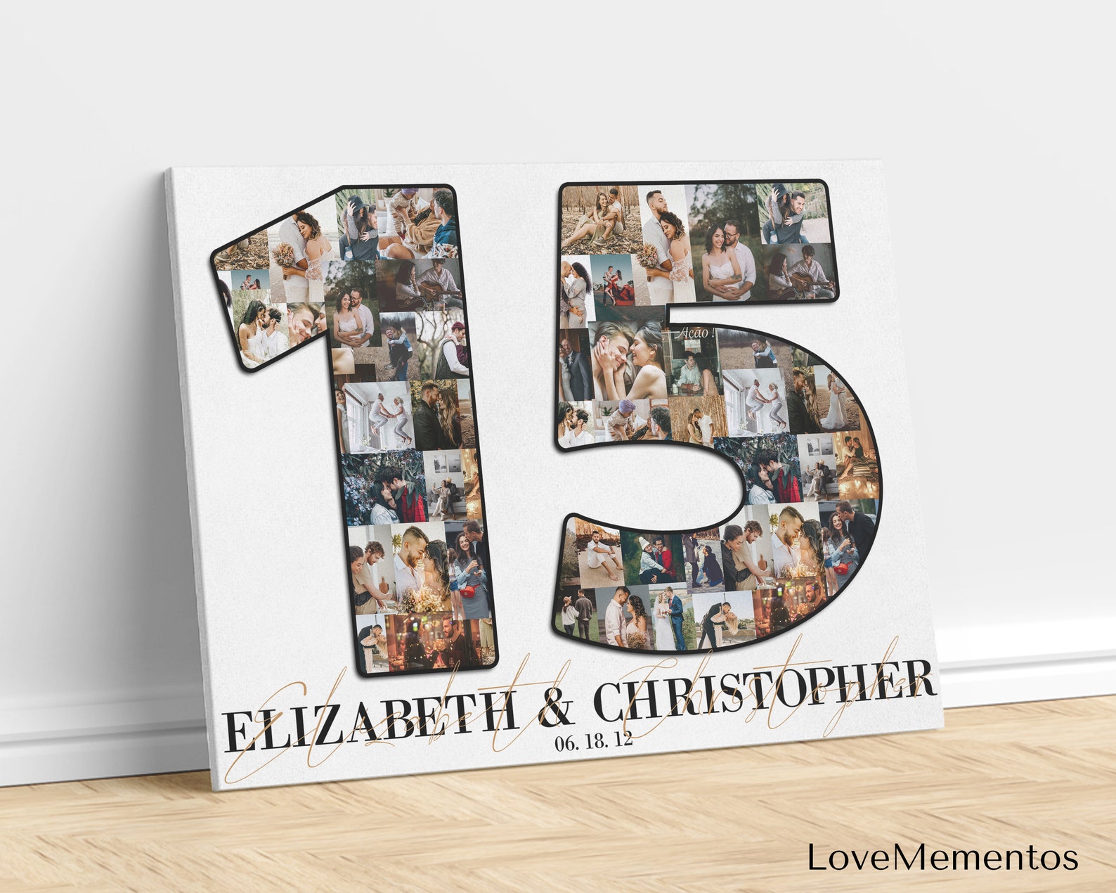Personalized 15 Year Anniversary Gift for Husband 15th - Etsy